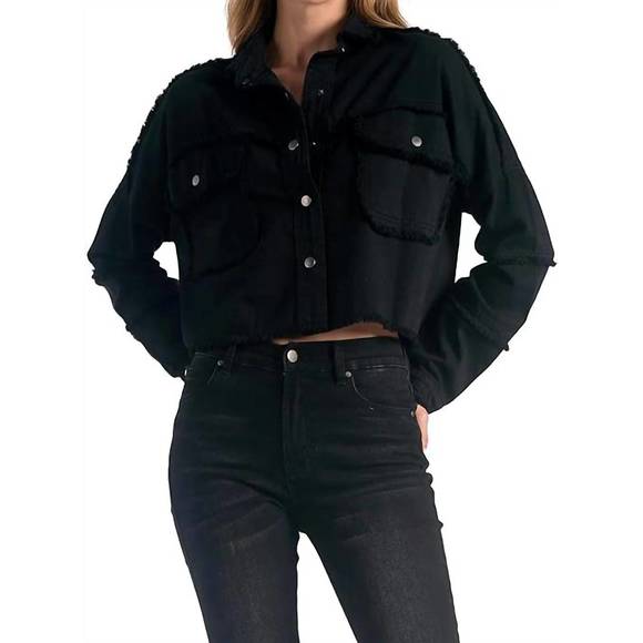 Elan | Jackets & Coats | New Elan Graffiti Rock Love Cropped Jacket In ...